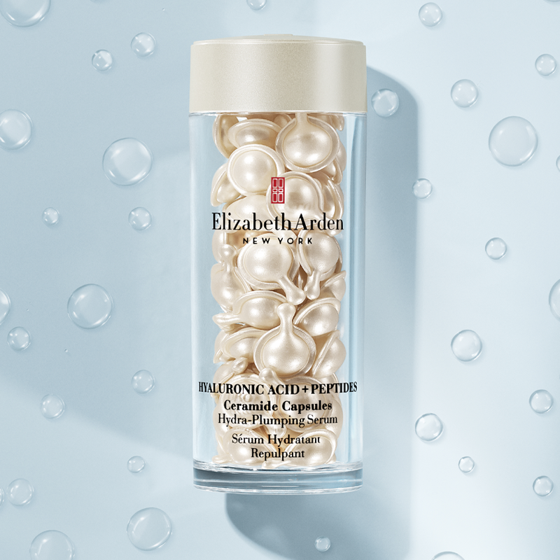 Hyaluronic Acid + Peptides Ceramide Capsules Hydra-Plumping Skincare ...
