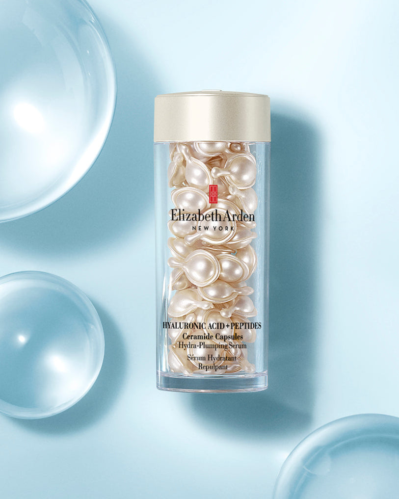Hyaluronic Acid + Peptides Ceramide Capsules Hydra-Plumping Skincare ...