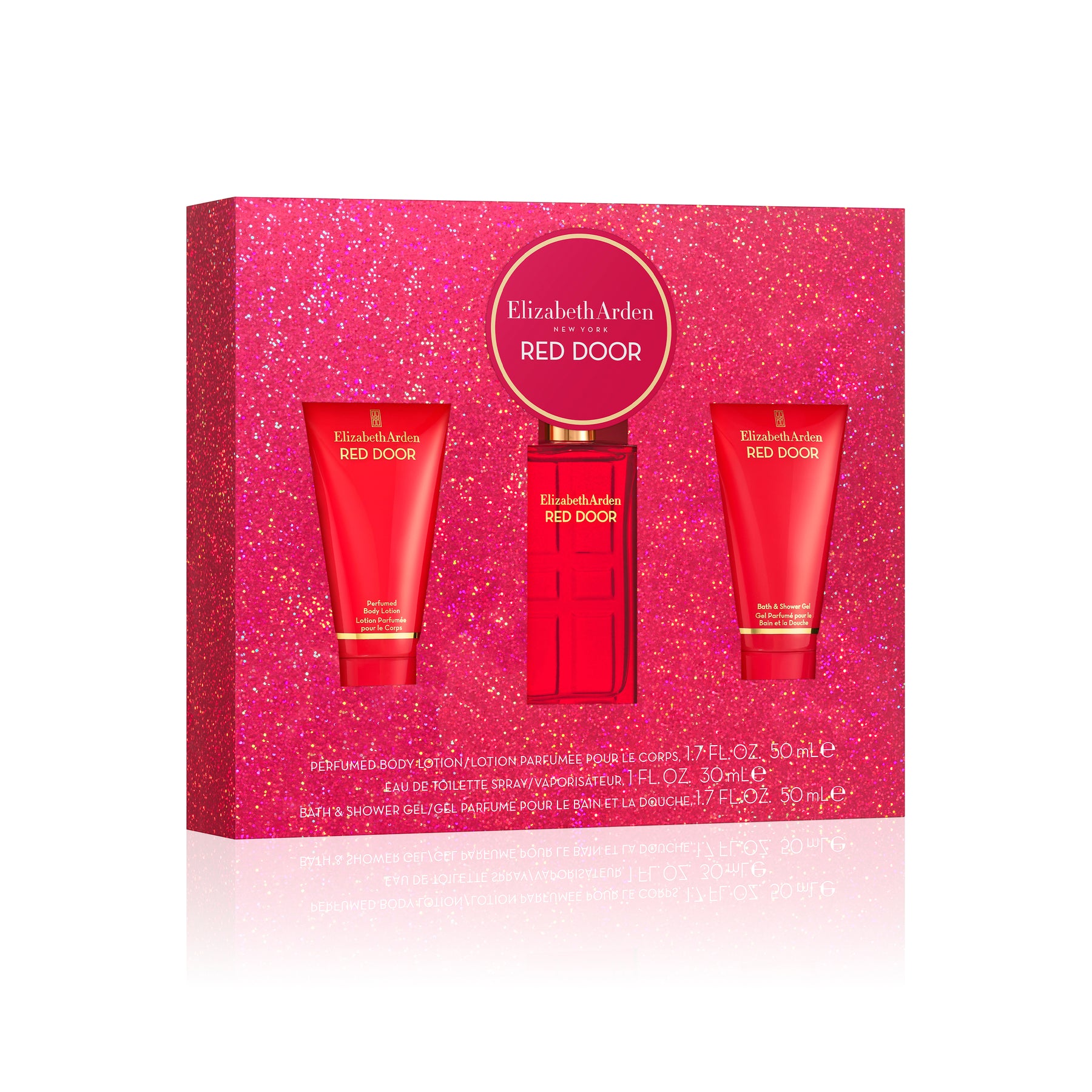 Red Door Eau de Toilette 3 Piece Fragrance, Body Cream & Shower Gel ...