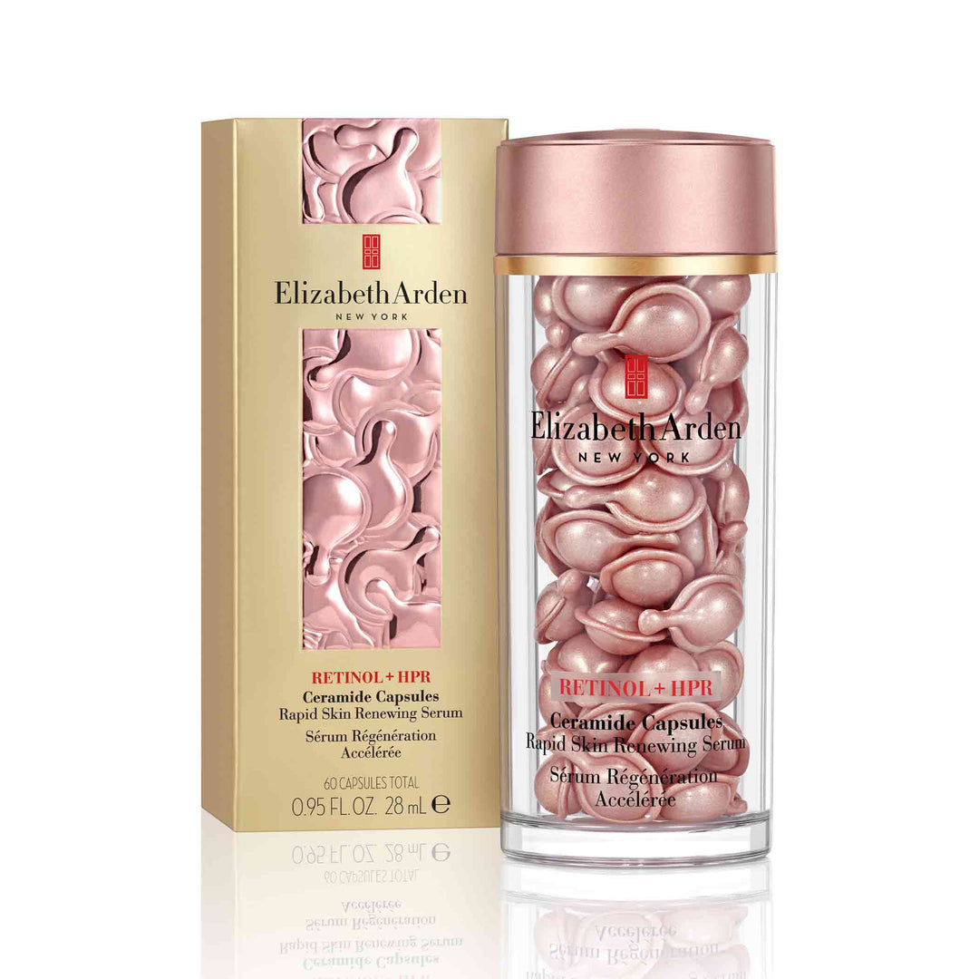 Retinol + HPR Ceramide Capsules Rapid Skin-Renewing Serum | Elizabeth ...